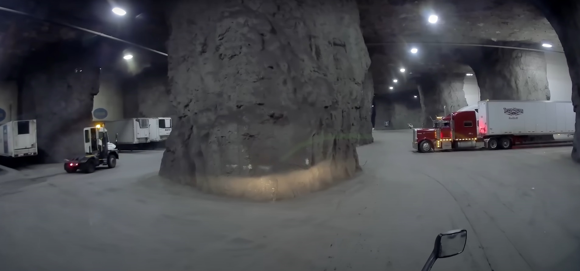 Trucker Takes You On a Video Tour Of The Kraft Foods Cave Facility ...