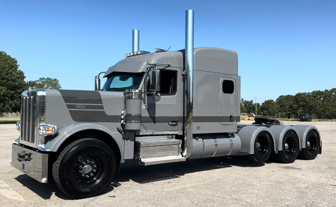 Conquer the Road with 'The Grey Ghost' – 2025 Peterbilt 589 4-Axle ...